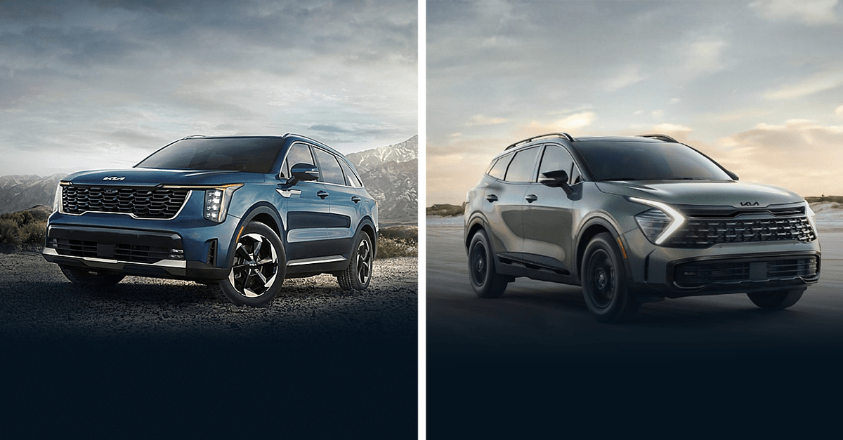 Kia Sorento vs Kia Sportage : quelles sont les différences ? | Kia ...